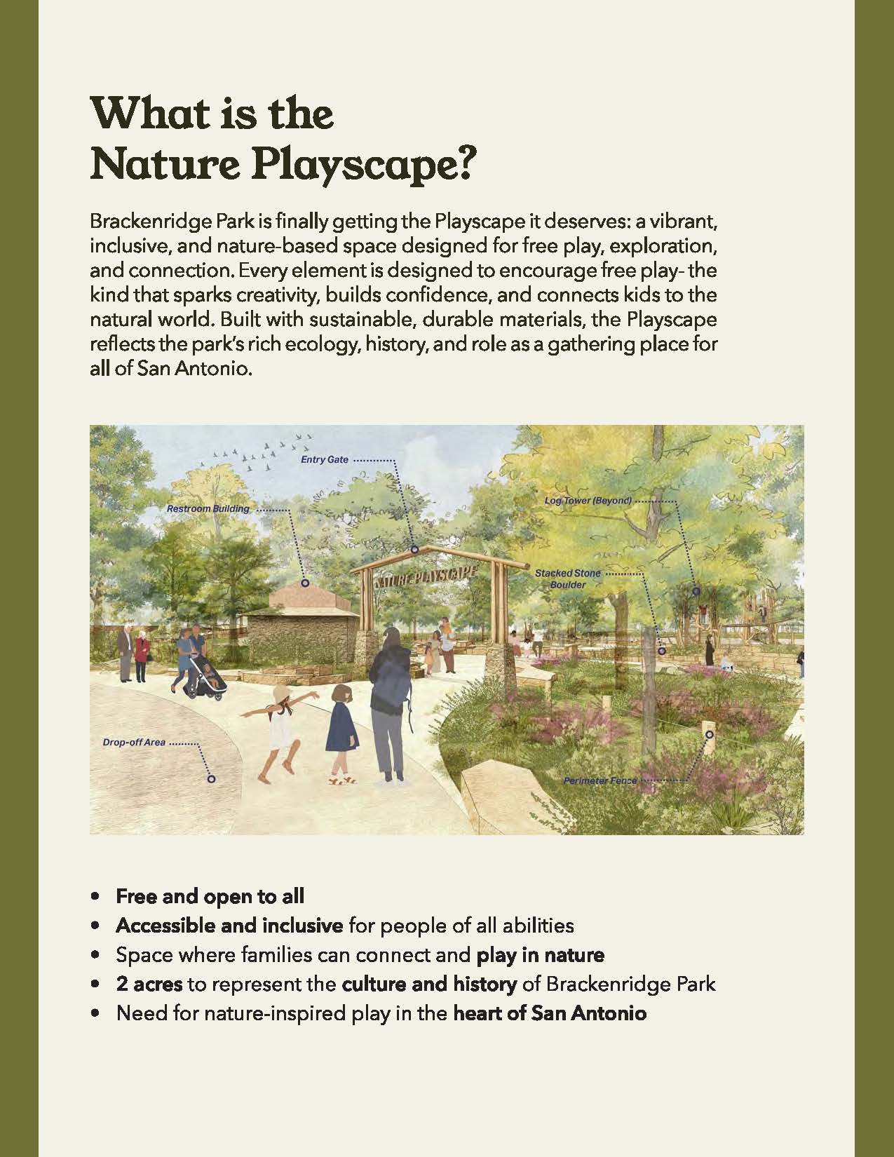 Nature Playscape - Brackenridge Park Conservancy